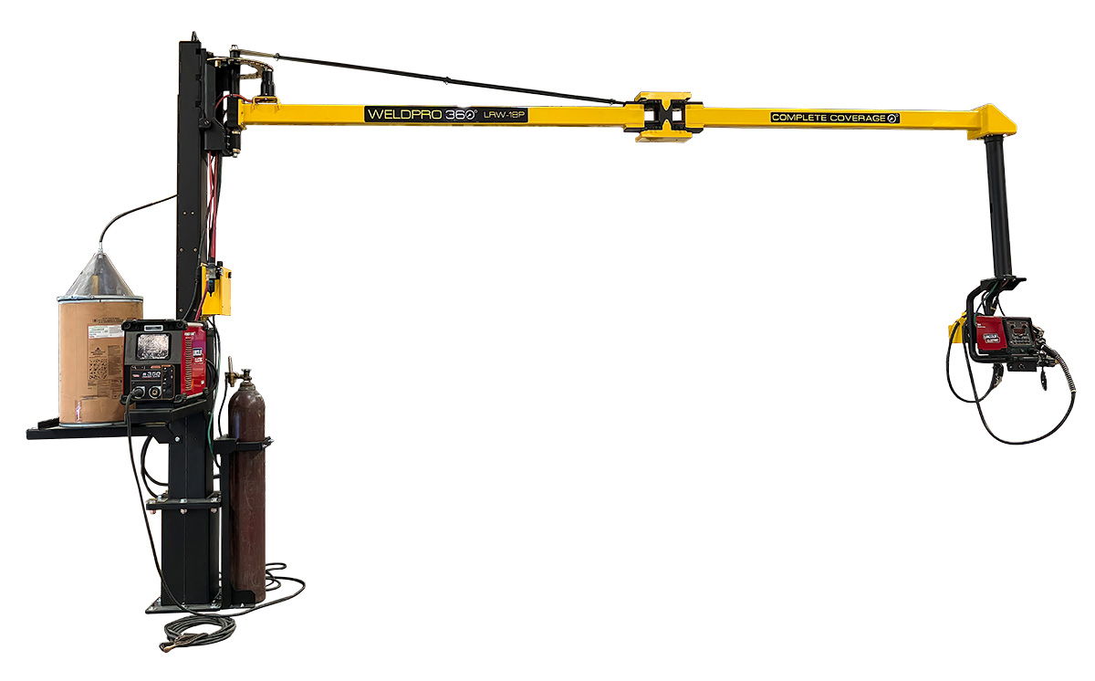 WeldPro 360 Mig Welding Booms | Industrial Welding Arms