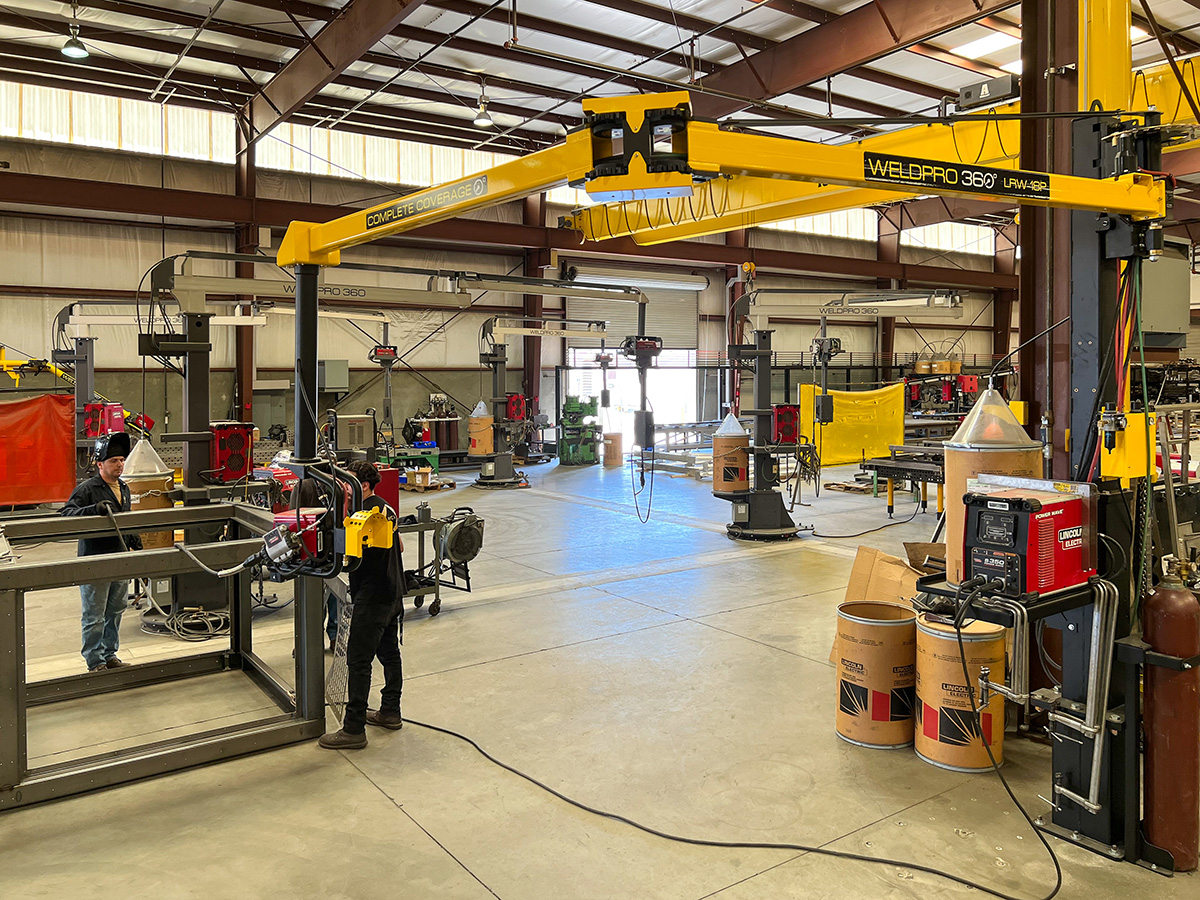 WeldPro 360 LRW 18P Mig Welding Arm | Double Articulated Boom