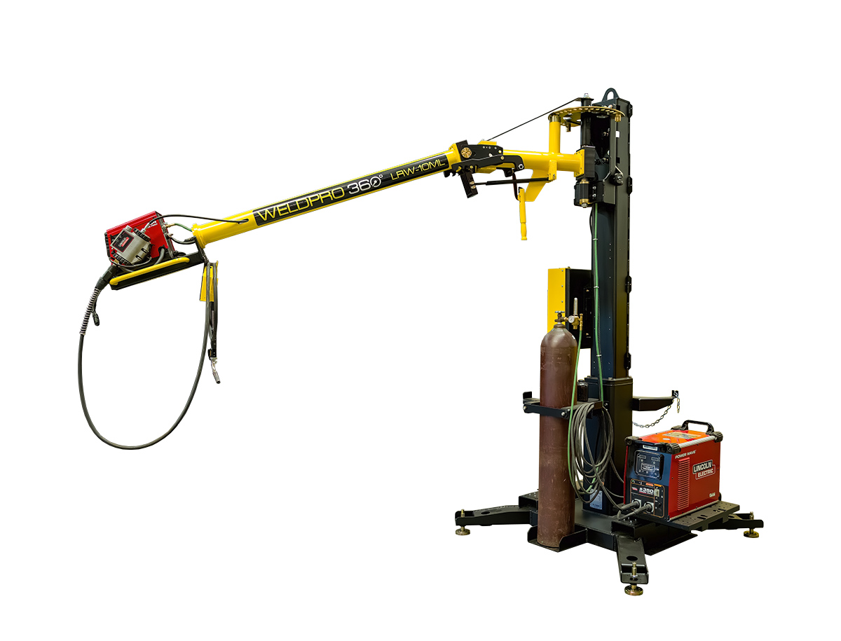 WeldPro 360 Mig Welding Booms | Industrial Welding Arms