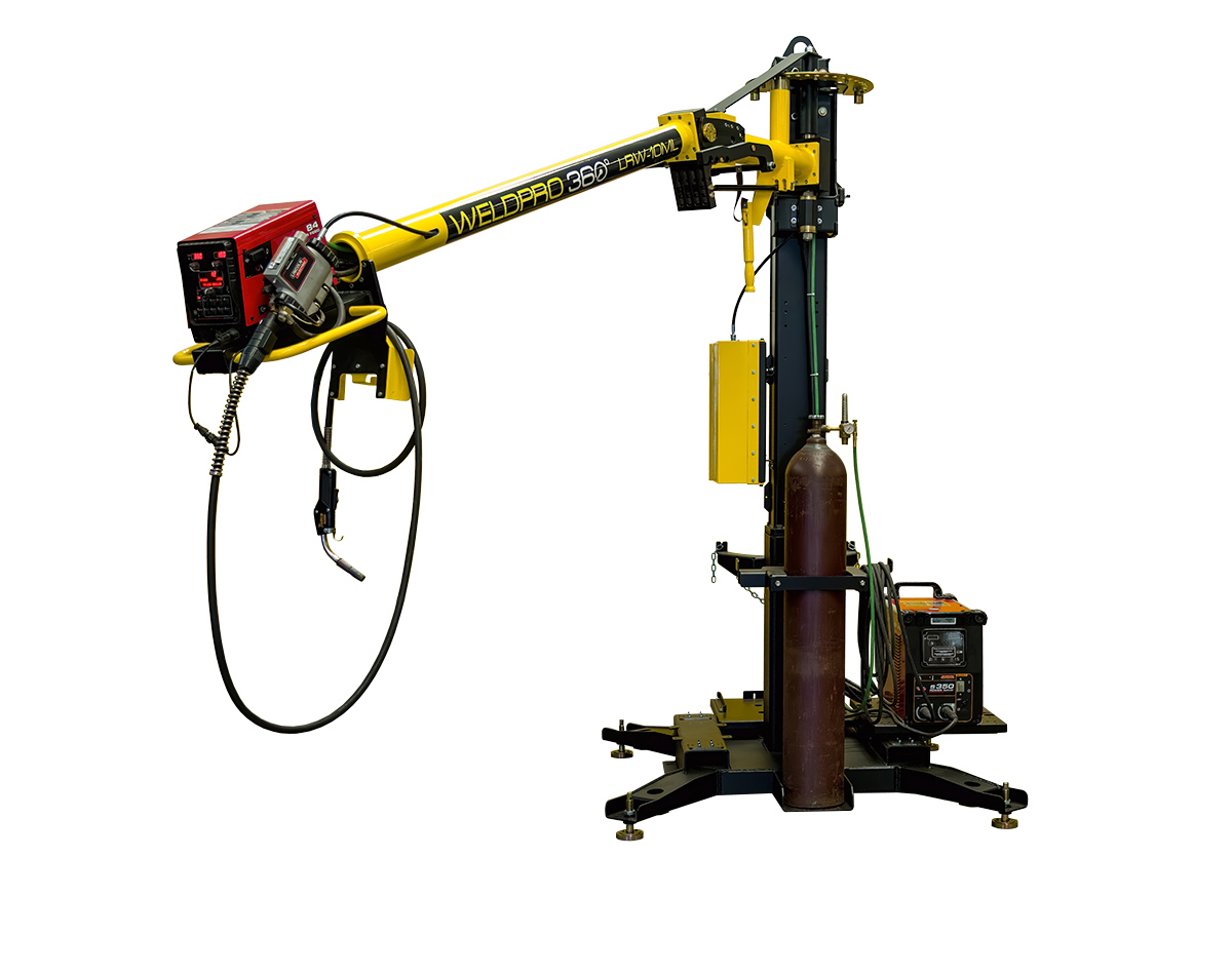 WeldPro 360 Mig Welding Booms | Industrial Welding Arms