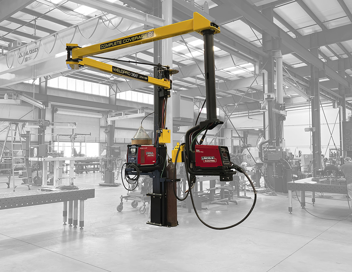 WeldPro 360 LRW 18P Mig Welding Arm | Double Articulated Boom