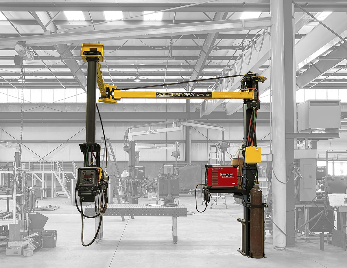 WeldPro 360 LRW 18P Mig Welding Arm | Double Articulated Boom