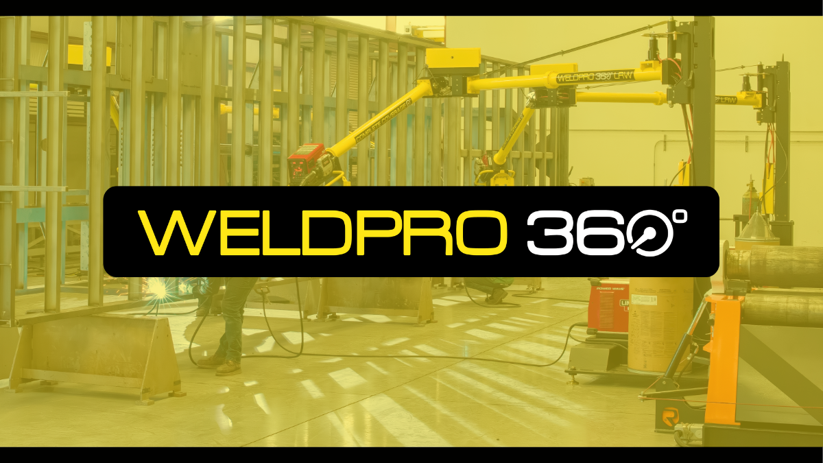 WeldPro 360 MIG Welding Booms | Industrial Welding Arms