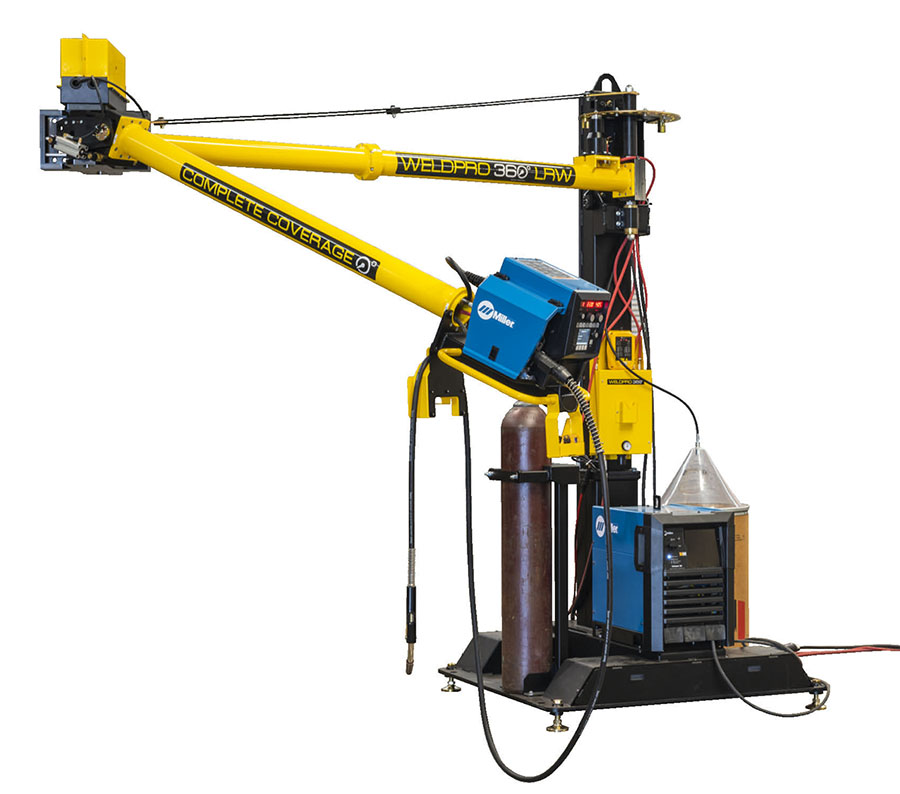 WeldPro 360 LRW 18 Mig Welding Arm | Double Articulated Boom